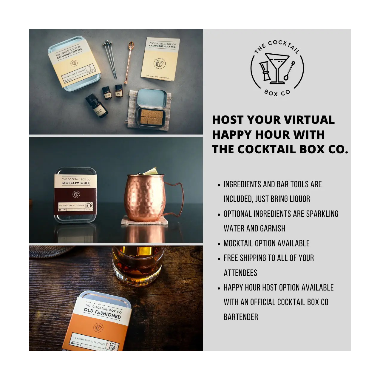 virtual happy hour – The Cocktail Box Co.