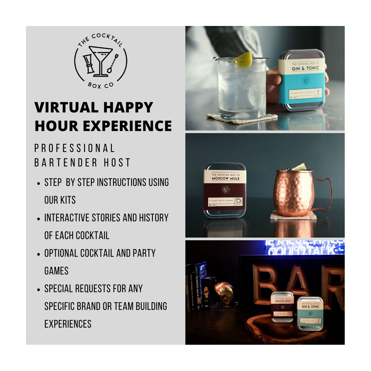 virtual happy hour – The Cocktail Box Co.