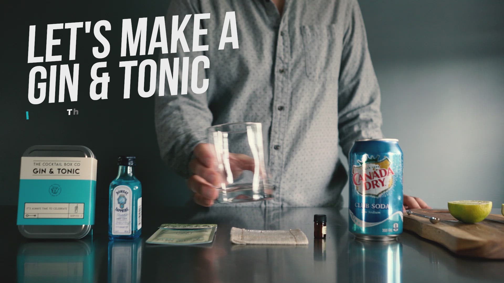 Gin & Tonic Cocktail Kit – The Cocktail Box Co.