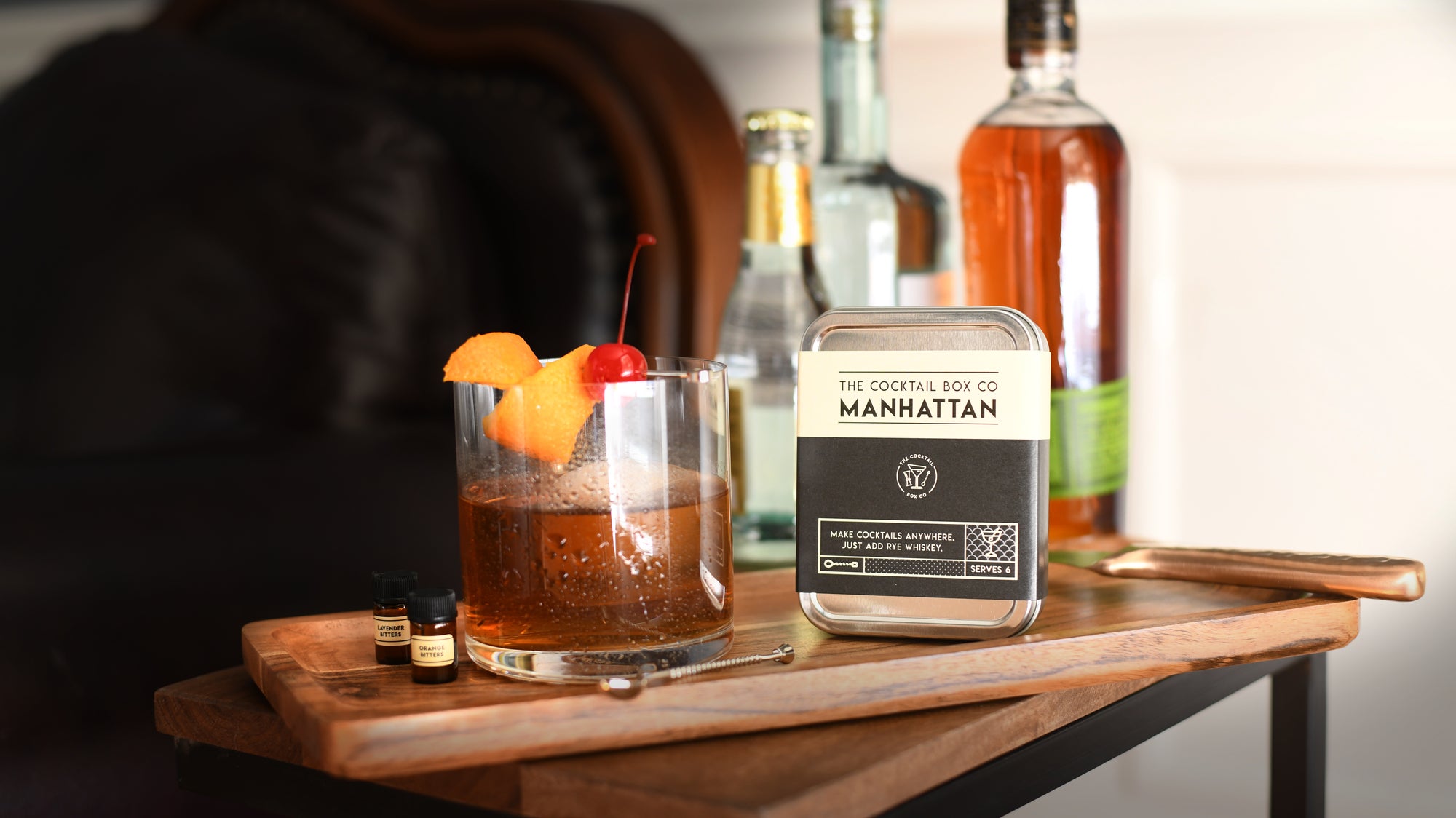 Manhattan Cocktail Kit – The Cocktail Box Co.